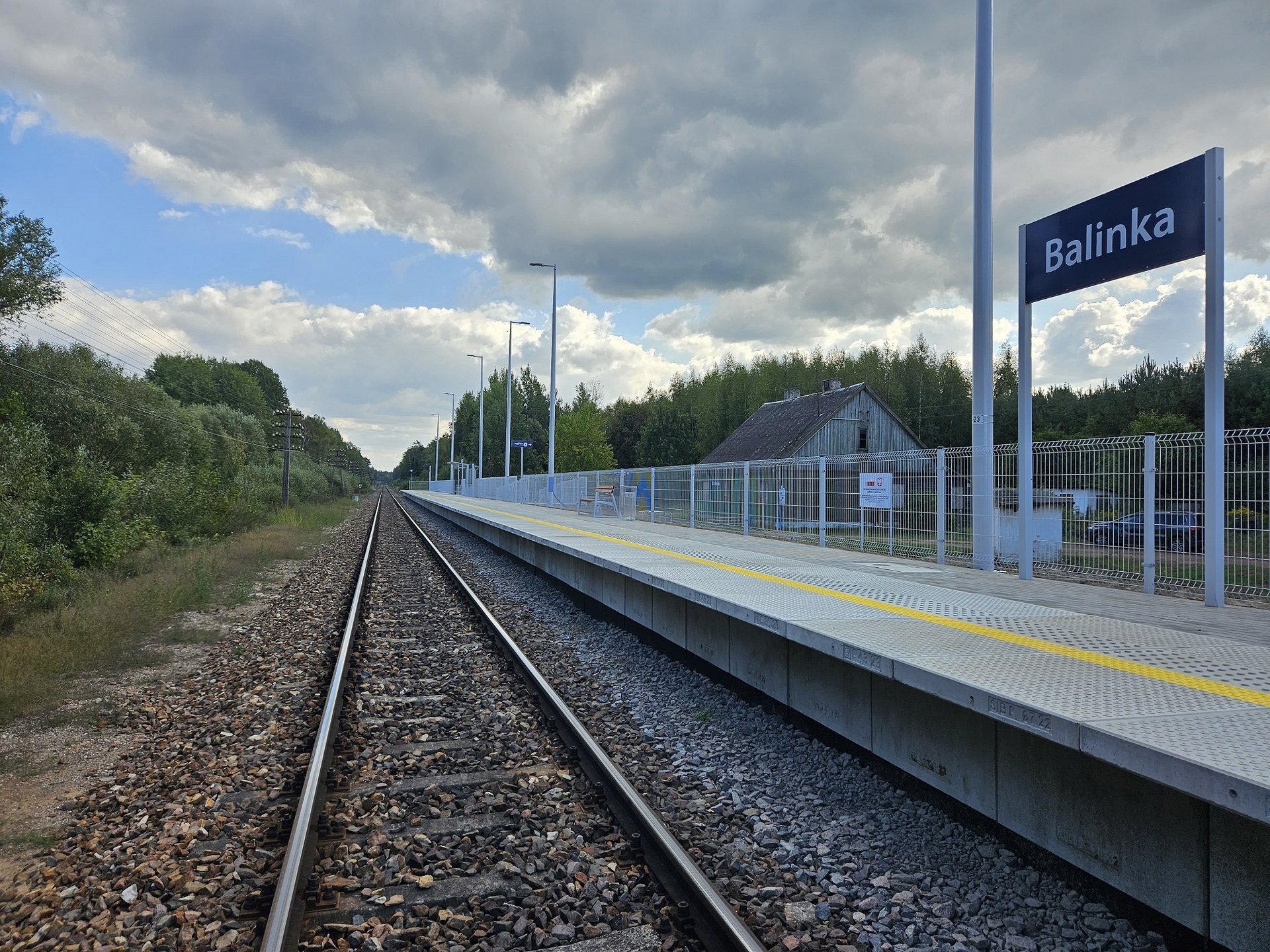 Modernizacja przystanku Balinka na linii kolejowej nr 40 | PKP PLK S.A ...